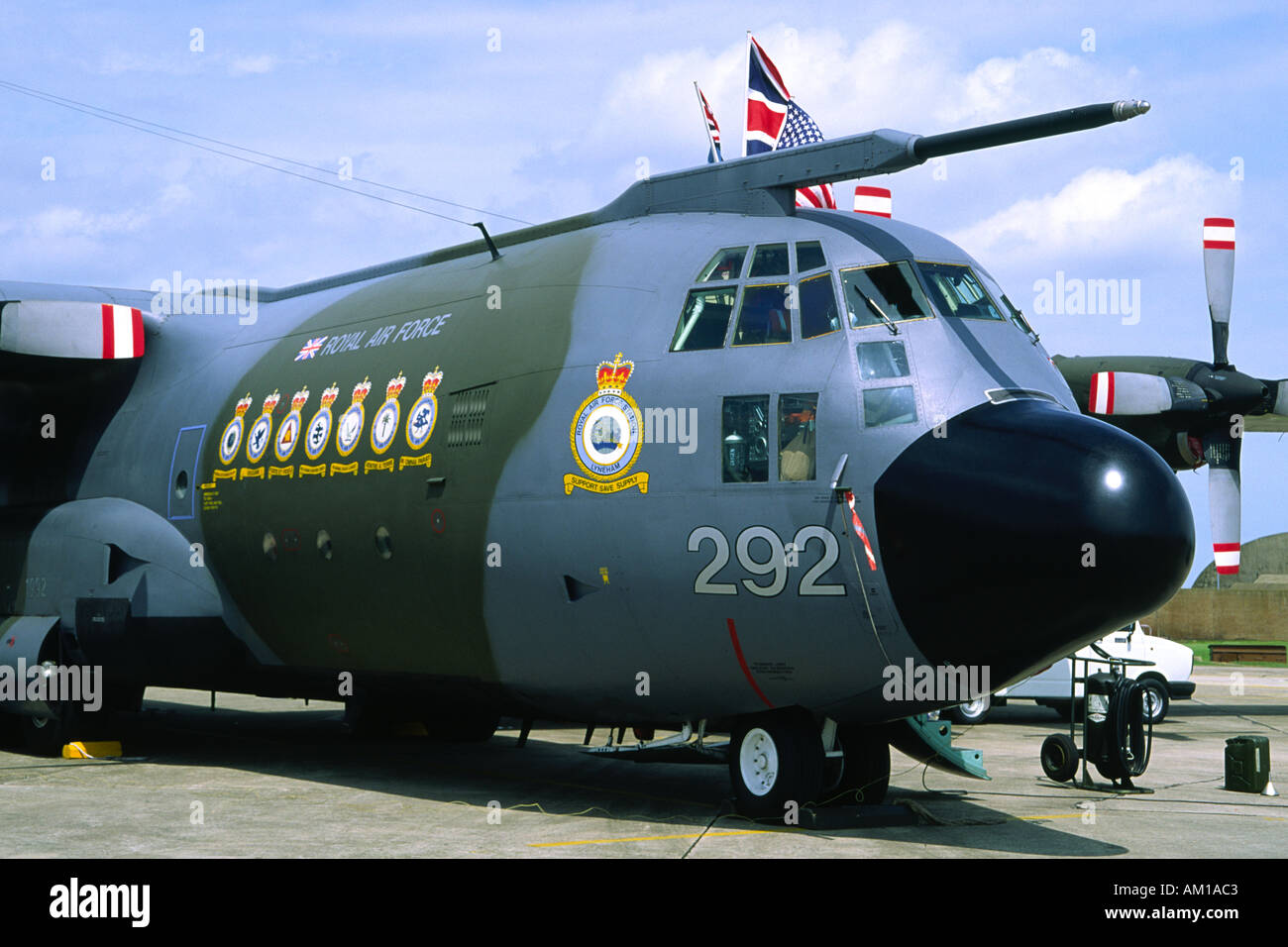 C 130 Hercules Aircraft British Royal Air Force from RAF Lyneham Stock ...