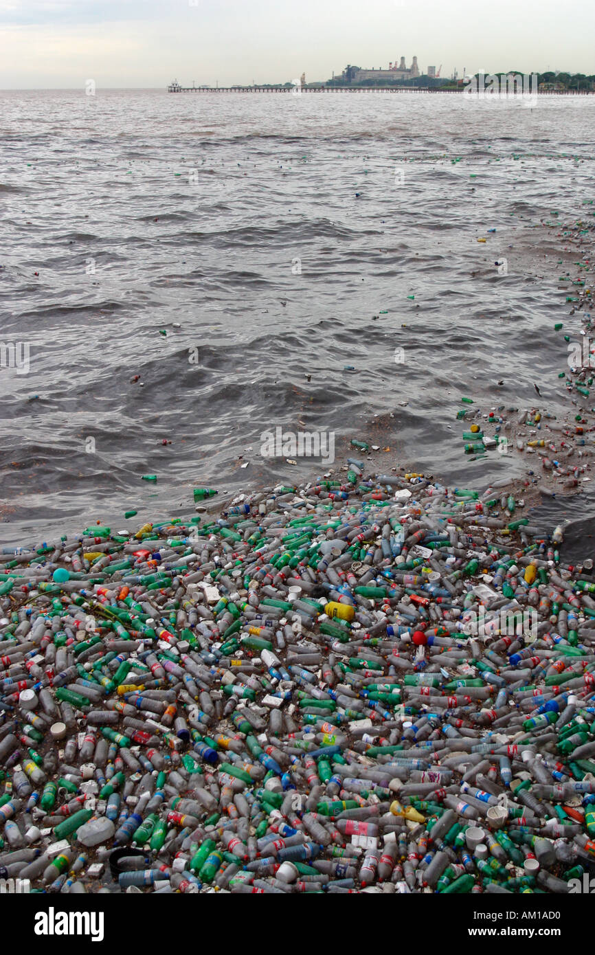 Pollution in Harbor Buenos Aires Argentina Stock Photo - Alamy