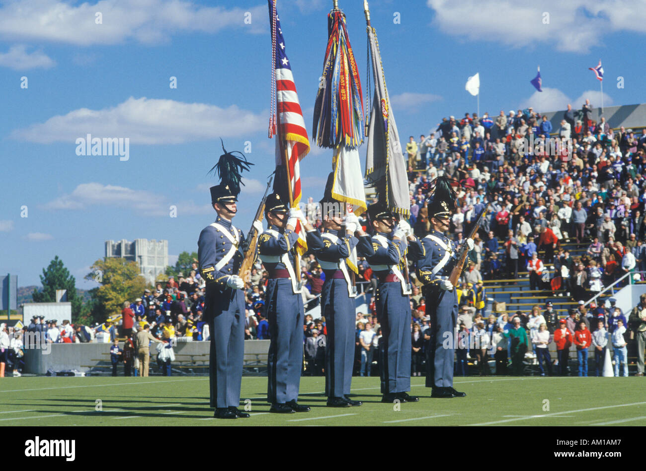 Parade of Cadets during College Football Homecoming West Point NY Stock ...