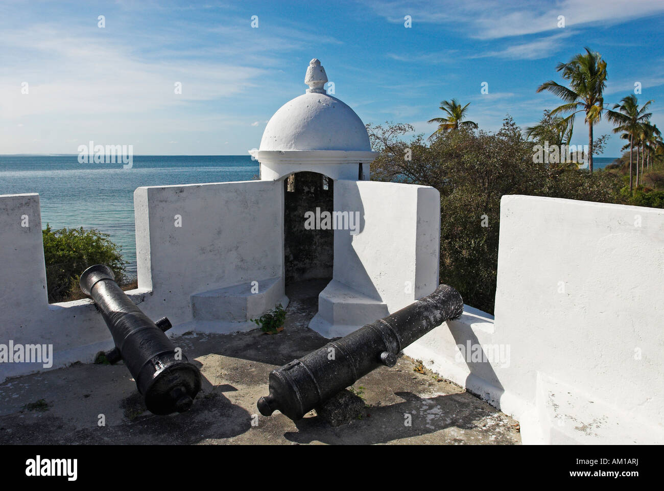 Portuguese fortress at Ibo Island, Quirimbas islands, Mozambique ...