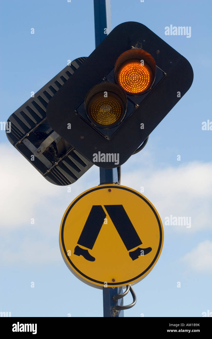 Australian pedestrian crossing sign hi-res stock photography and images ...