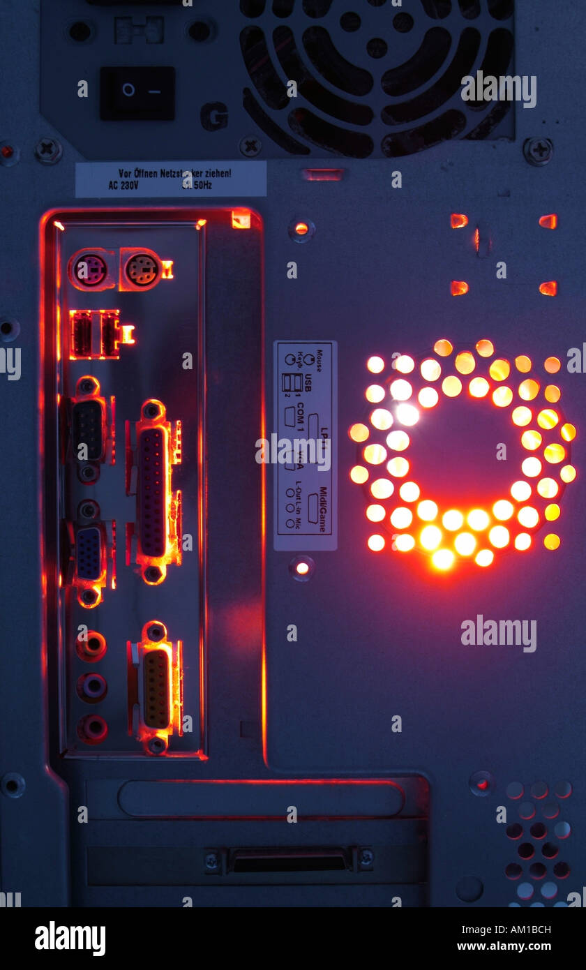 Interiority of a computer Stock Photo - Alamy