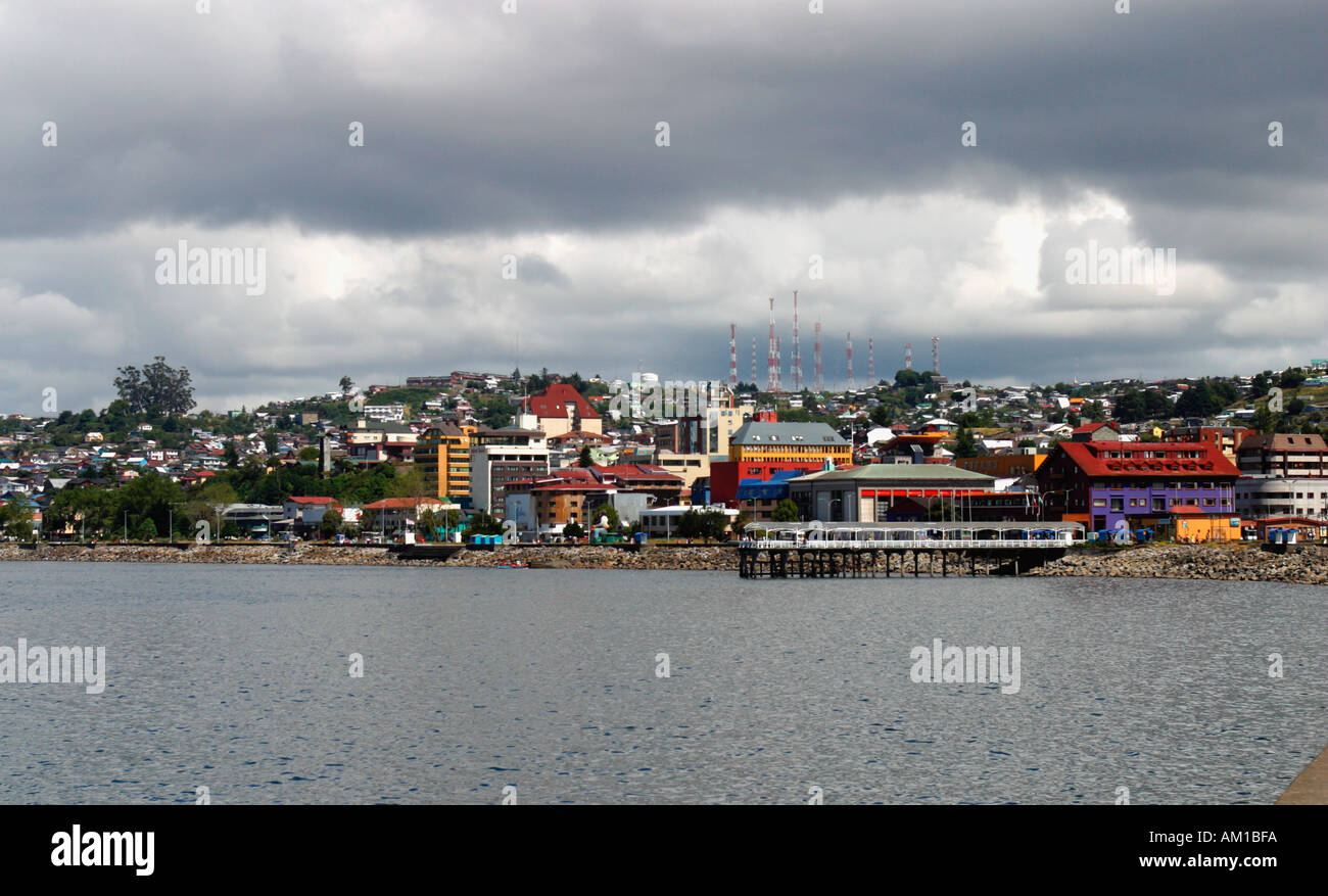 The port of Puerto Montt Chile Stock Photo - Alamy