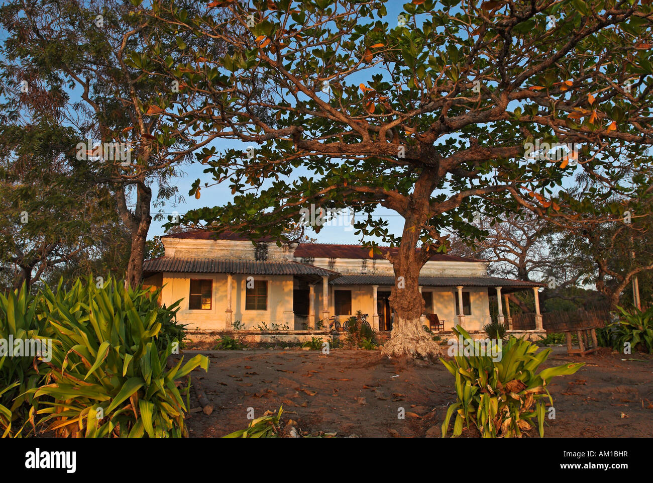 Architecture in the ghost town of Ibo Island, Quirimbas islands ...