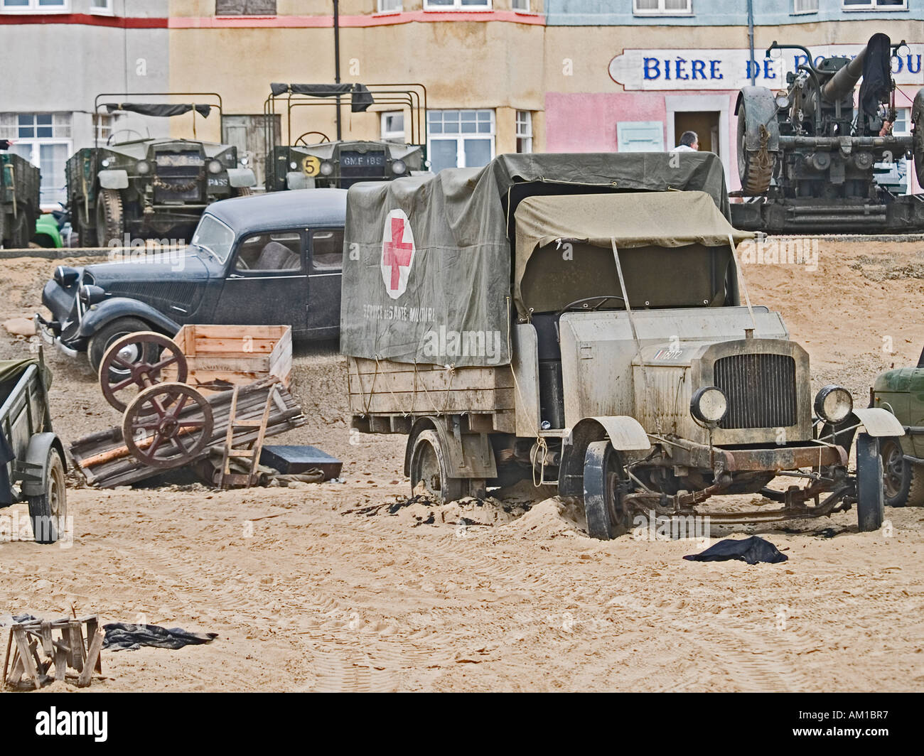Seafront location set during the filming of Atonement a story based on ...