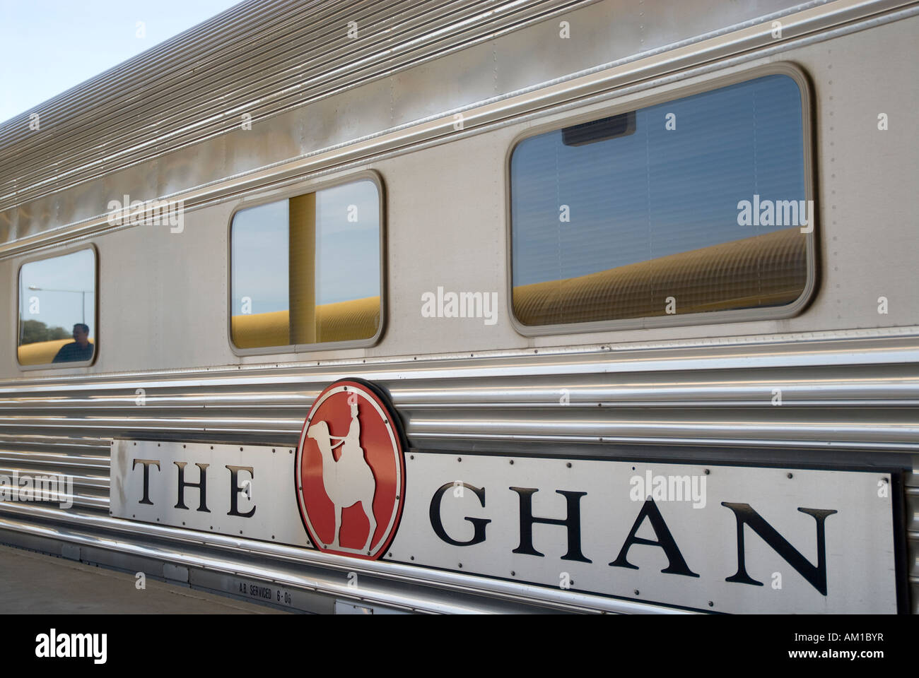 The Ghan Train at the station, Adelaide, South Australia, Australia ...