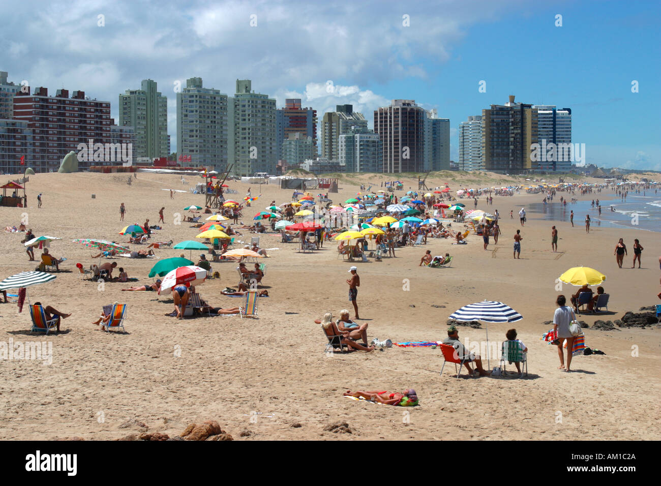 Beaches Punta del Este Uruguay Stock Photo - Alamy