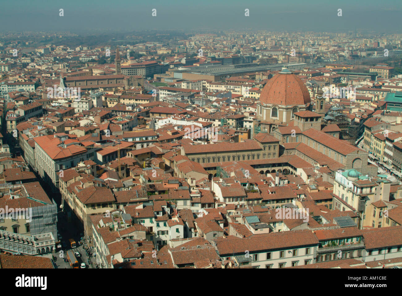 Rooftops florence seen from duomo hi-res stock photography and images ...