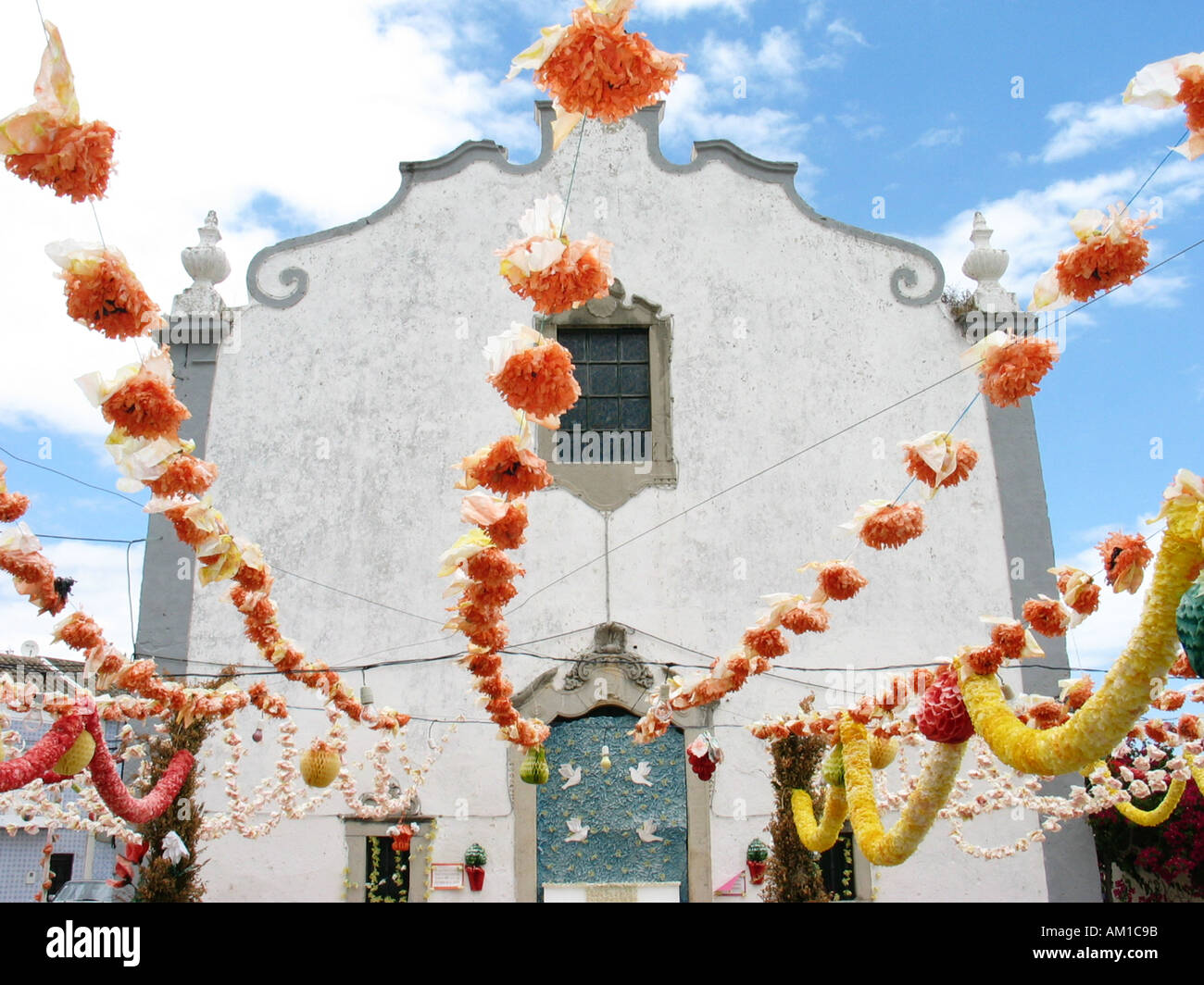 Church fete bunting hi-res stock photography and images - Alamy