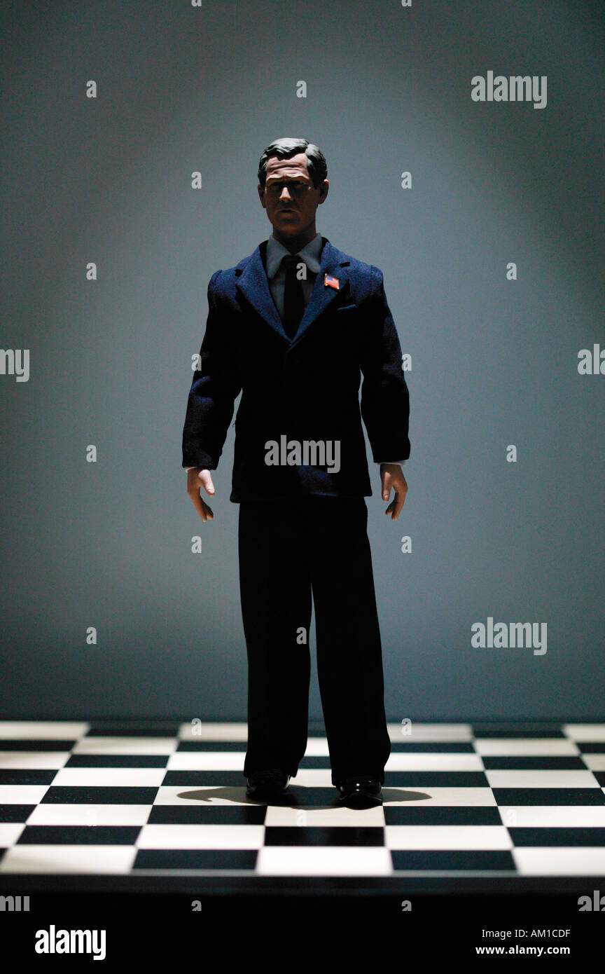 George w bush portrait authority hi-res stock photography and images ...