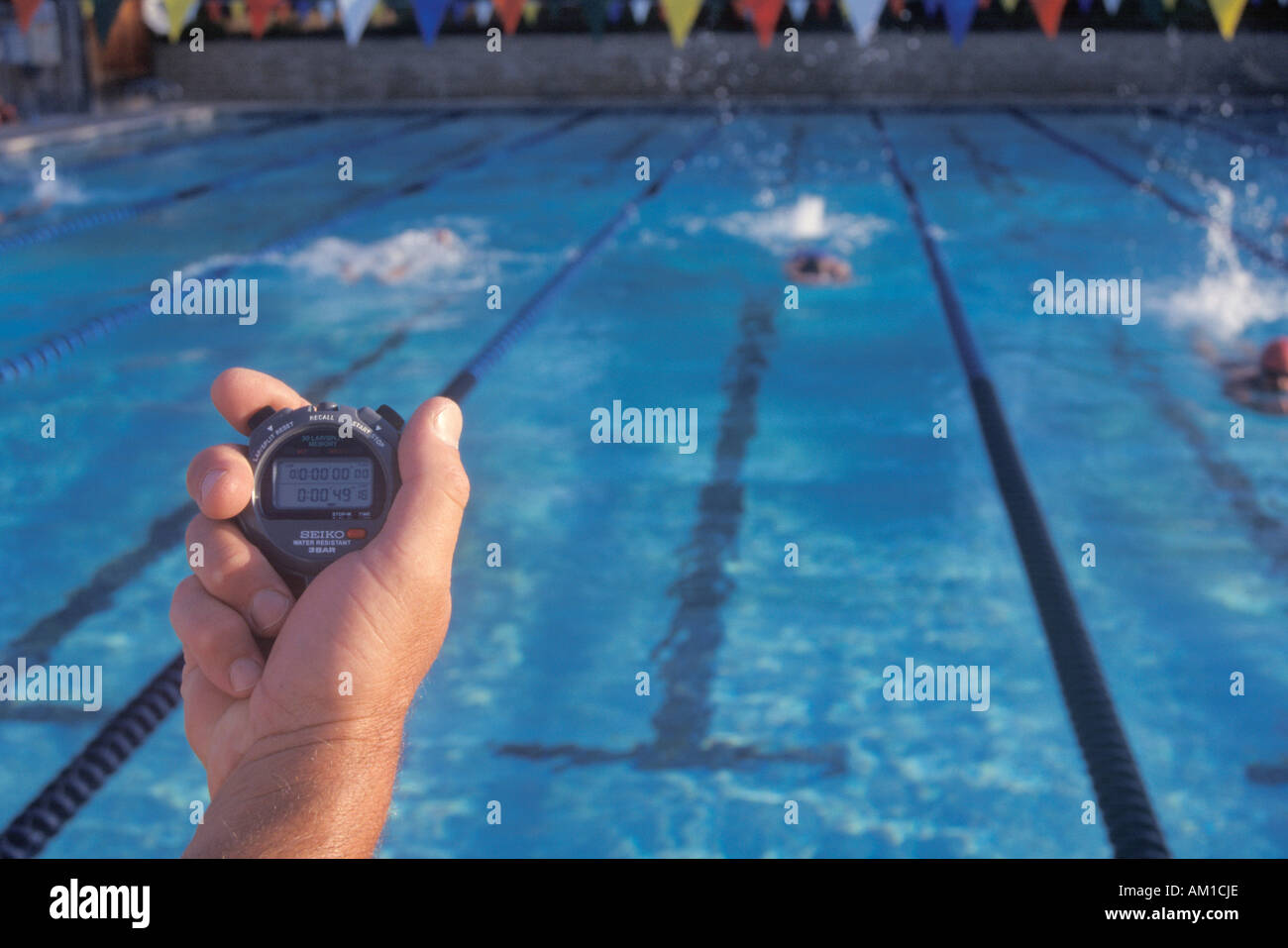 Swimmers practice hi-res stock photography and images - Alamy