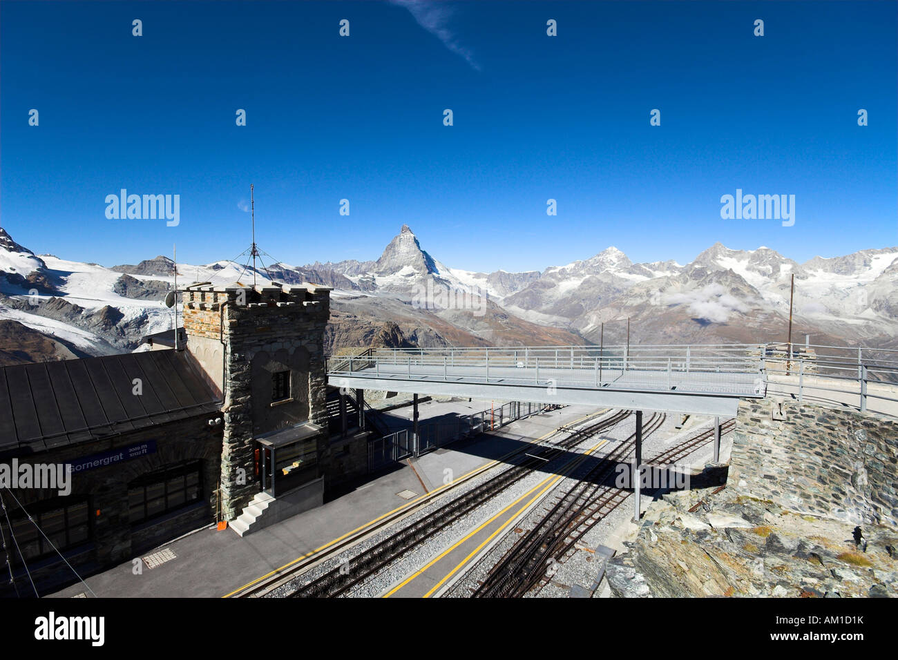 Gornergrat cog railway hi-res stock photography and images - Alamy