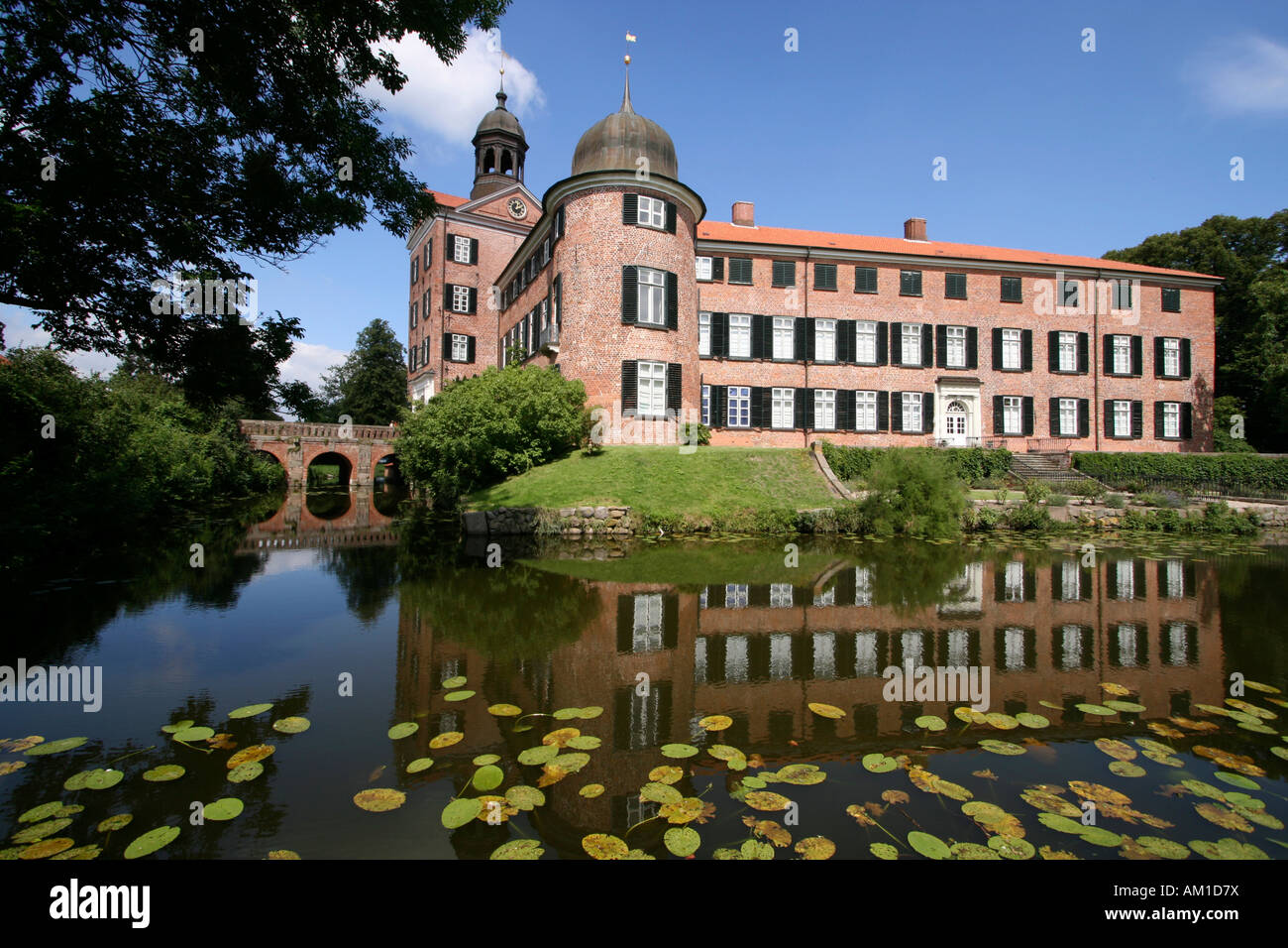 Castle and chateau park, Eutin, Schleswig-Holstein, Germany Stock Photo ...