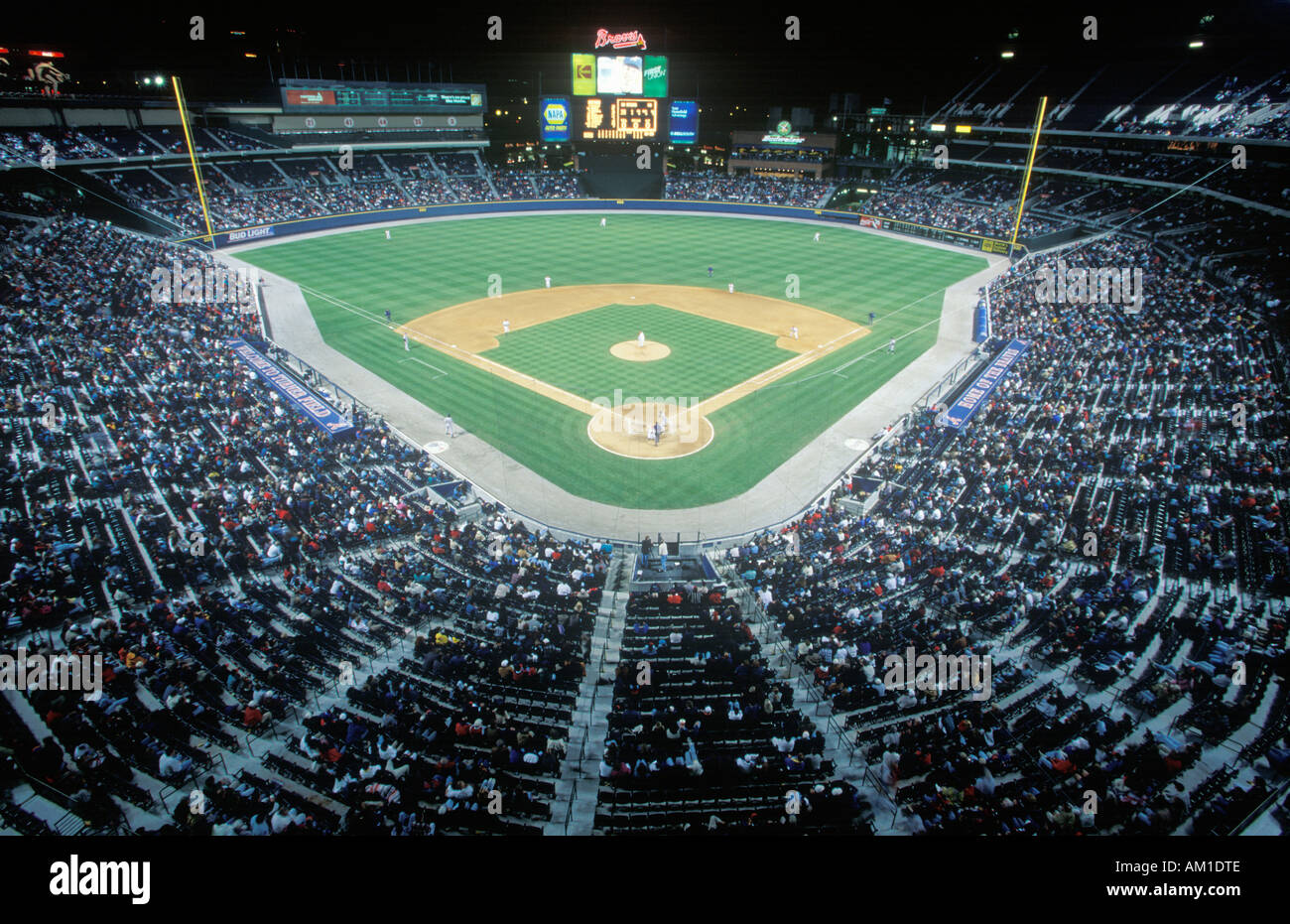 Full baseball stadium hi-res stock photography and images - Alamy