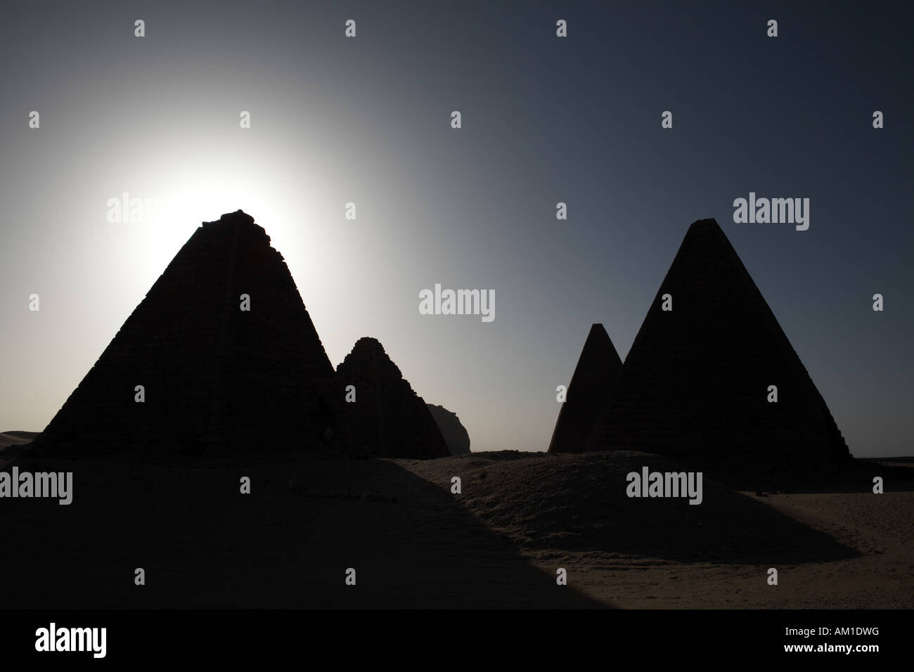 Pyramids at Jebel Barkal, Sudan Stock Photo - Alamy