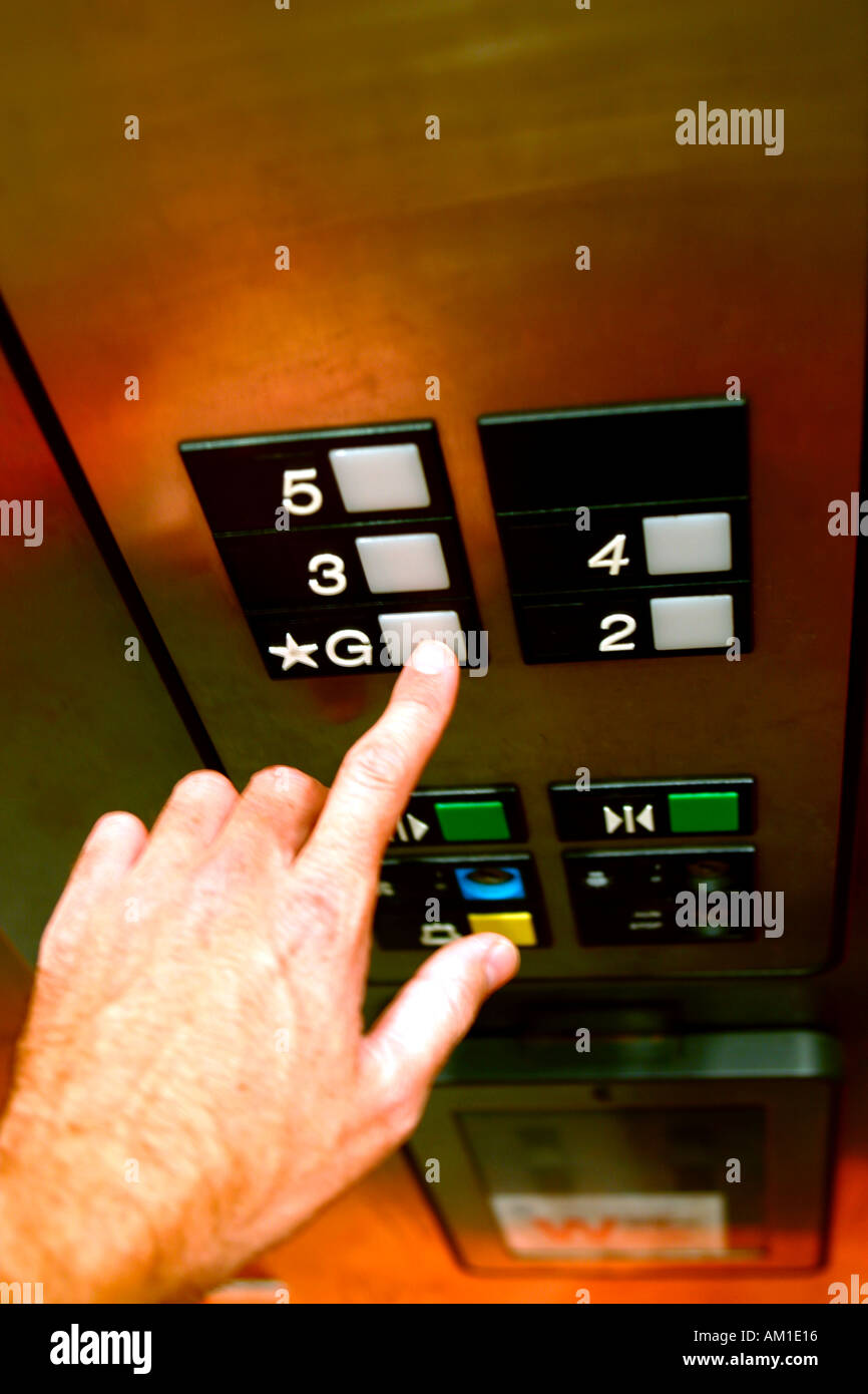 Elevator button digital hi-res stock photography and images - Alamy