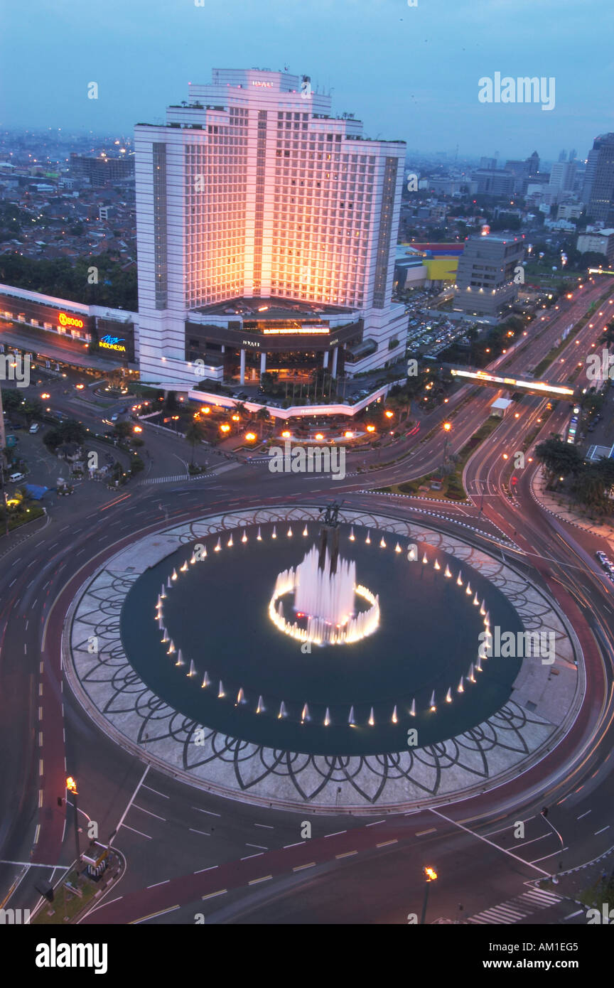 Jakarta city from above hi-res stock photography and images - Alamy
