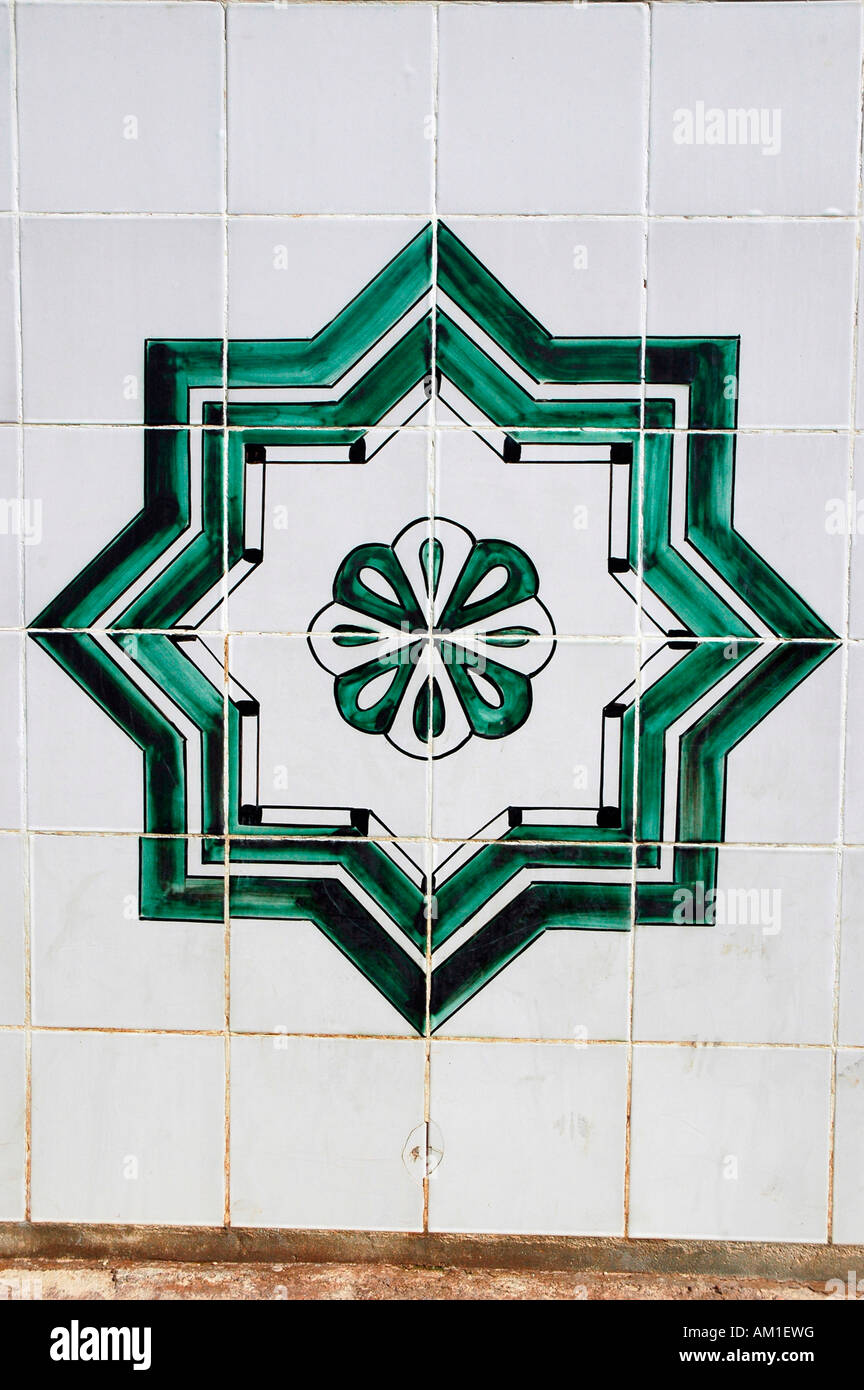 Mudejar star in the village of MONREAL Jiloca municipality Teruel ...