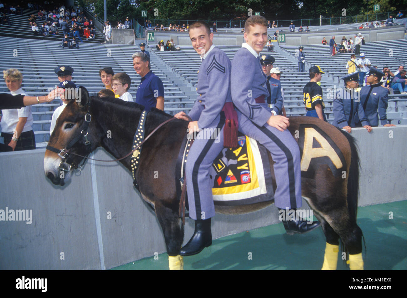 Parade of Cadets during College Football Homecoming West Point NY Stock ...