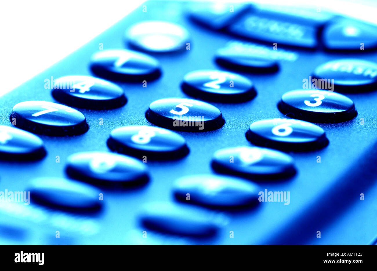 Horizontal color image of the keypad on a home or office phone Stock ...