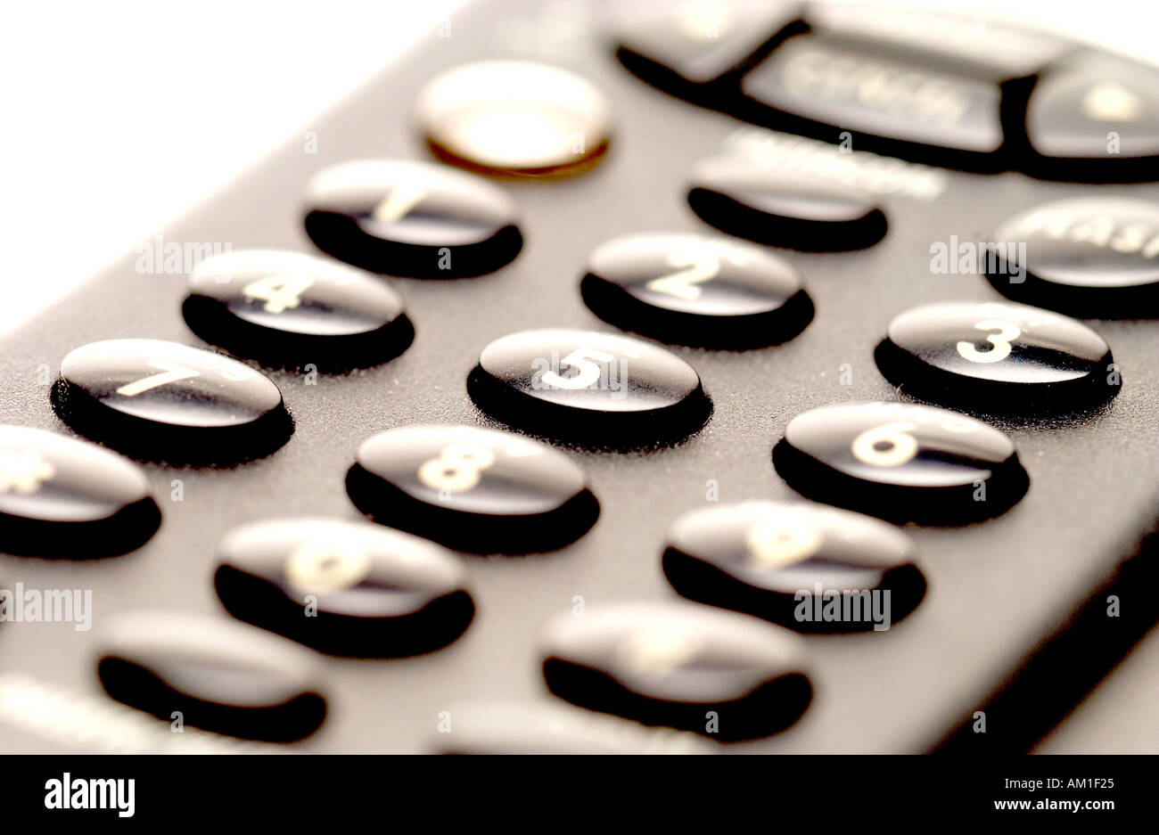 Horizontal color image of the keypad on a home or office phone Stock ...