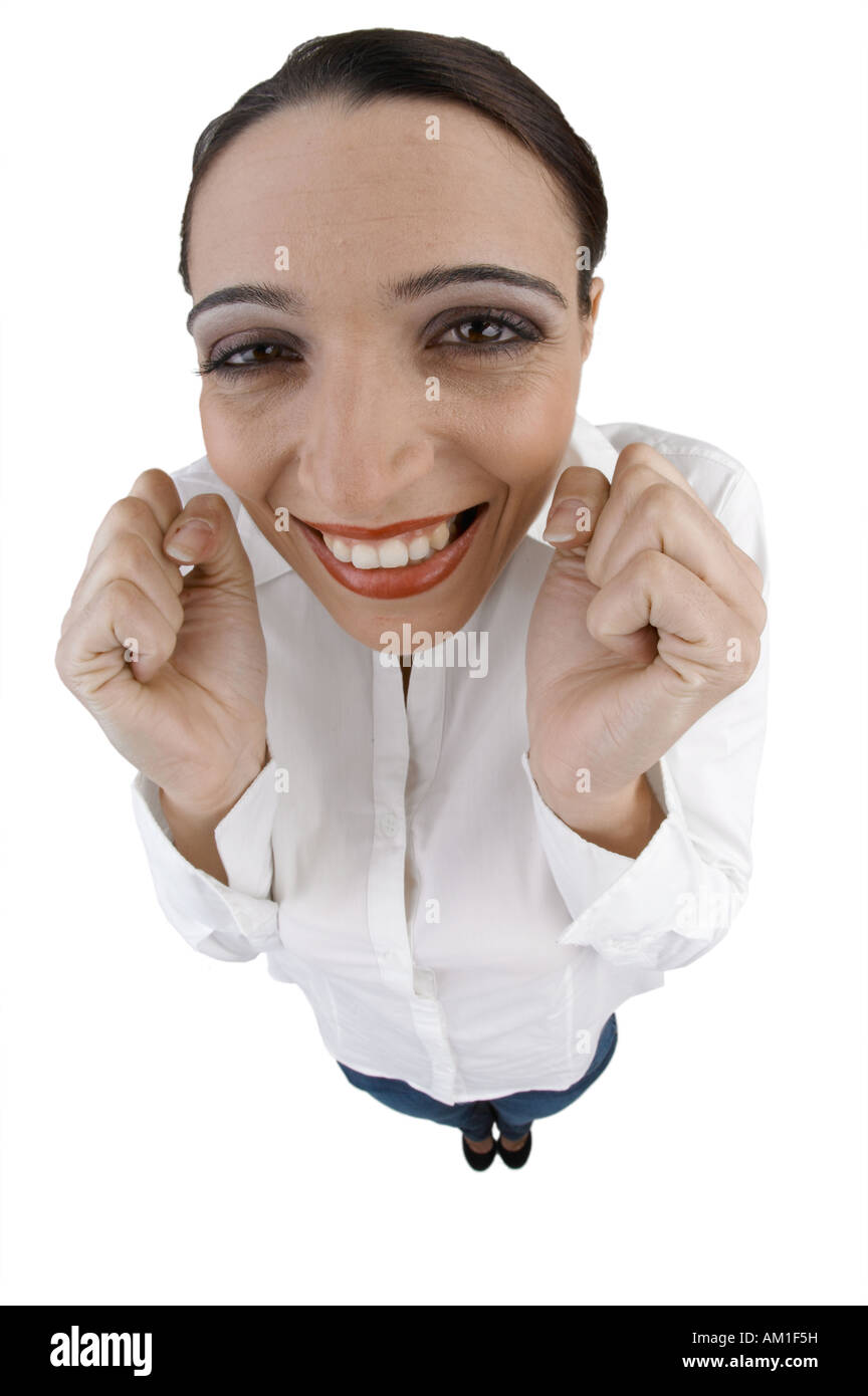 Contorted smile Cut Out Stock Images & Pictures - Alamy