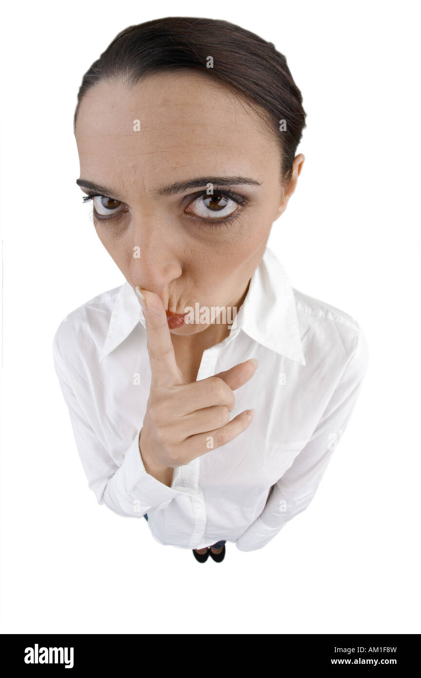 Hand peace zeichen Cut Out Stock Images & Pictures - Alamy