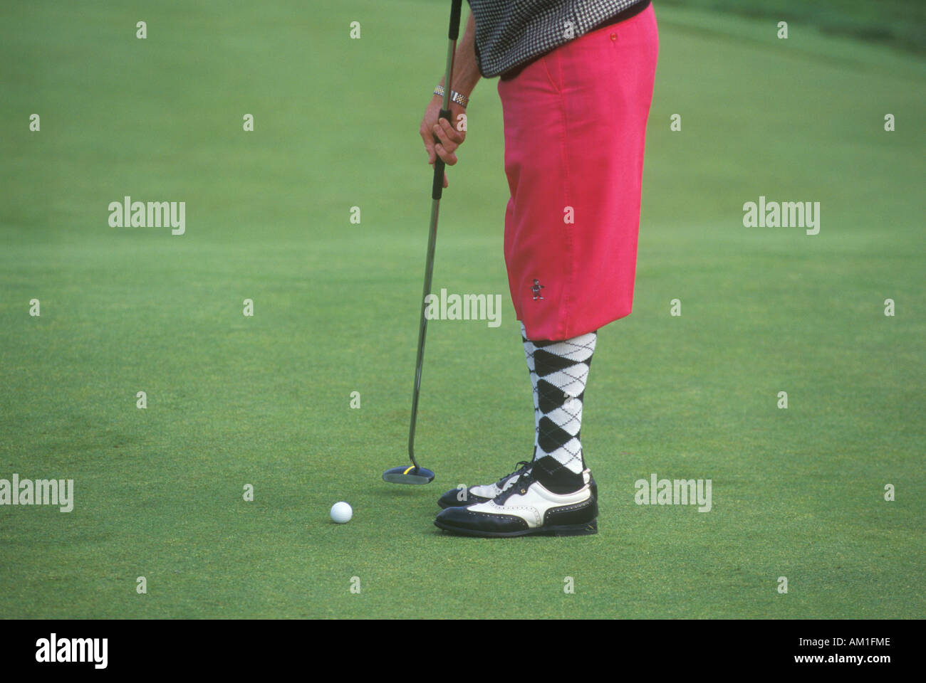 Pink golfer hi-res stock photography and images - Alamy