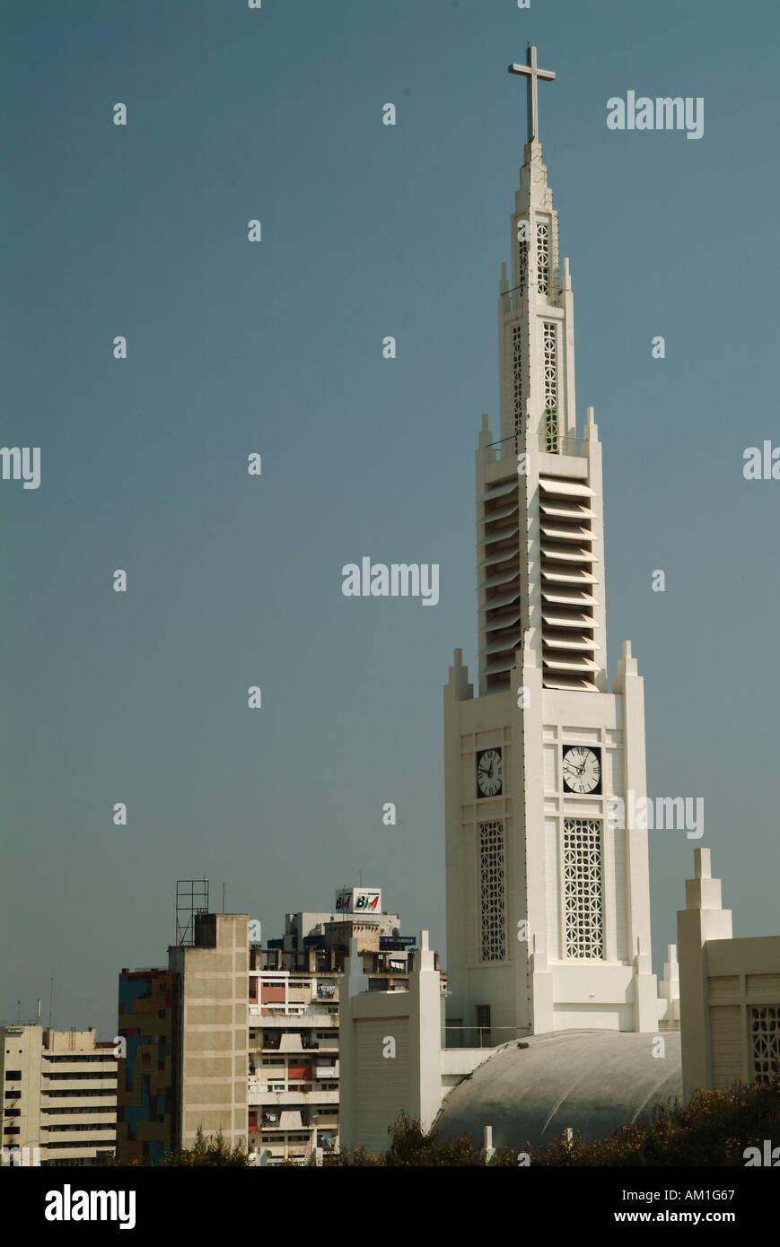 Cathedral of Nossa Senhora da Conceicao in Maputo. Mozambique, Africa ...