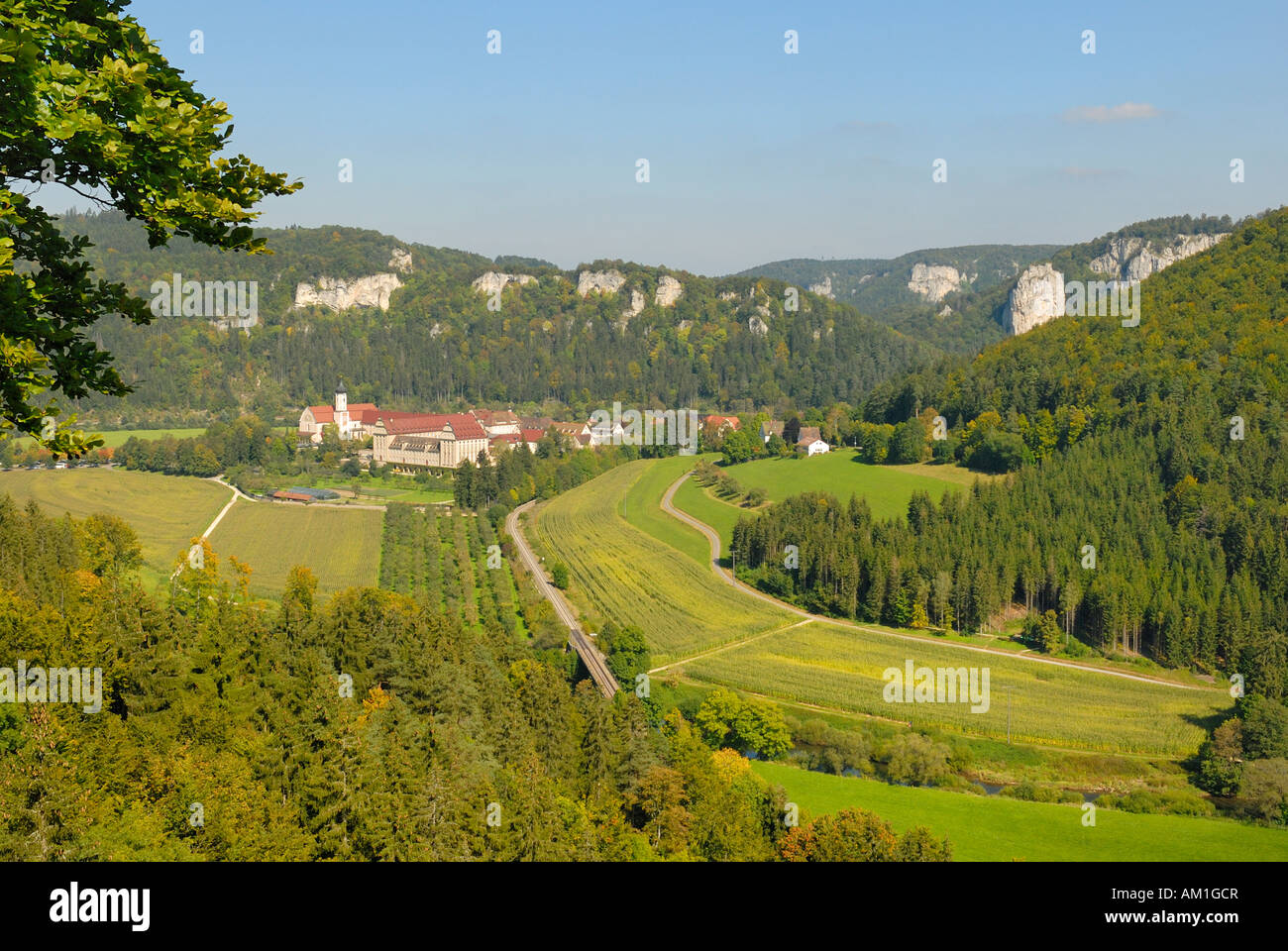 Beuron - the monastery - Baden Wuerttemberg, Germany, Europe Stock ...