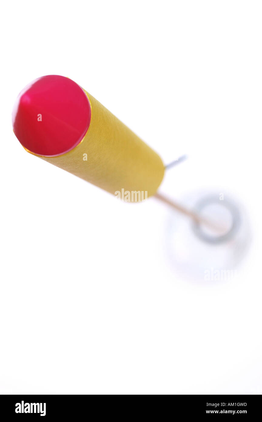 bottle rocket firework bonfire night 4th of July guy fawkes Stock Photo ...