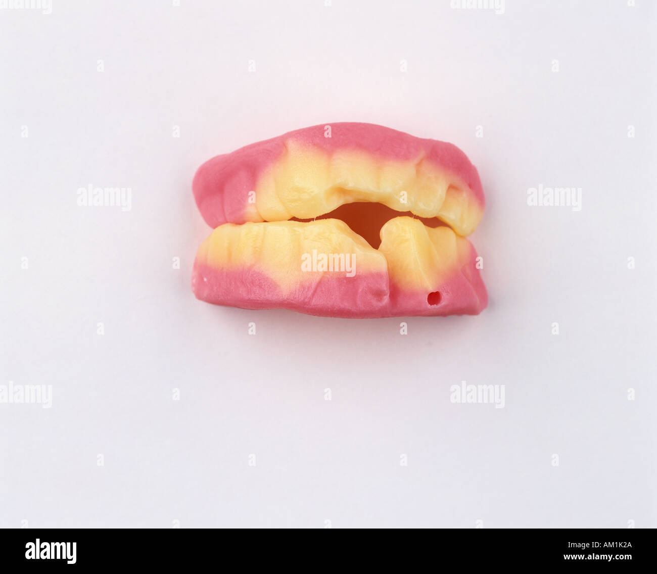 concept image of sweet teeth decay Stock Photo - Alamy