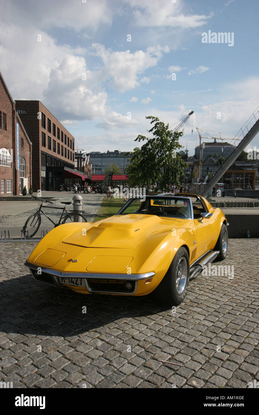 classy american sport car Stock Photo - Alamy