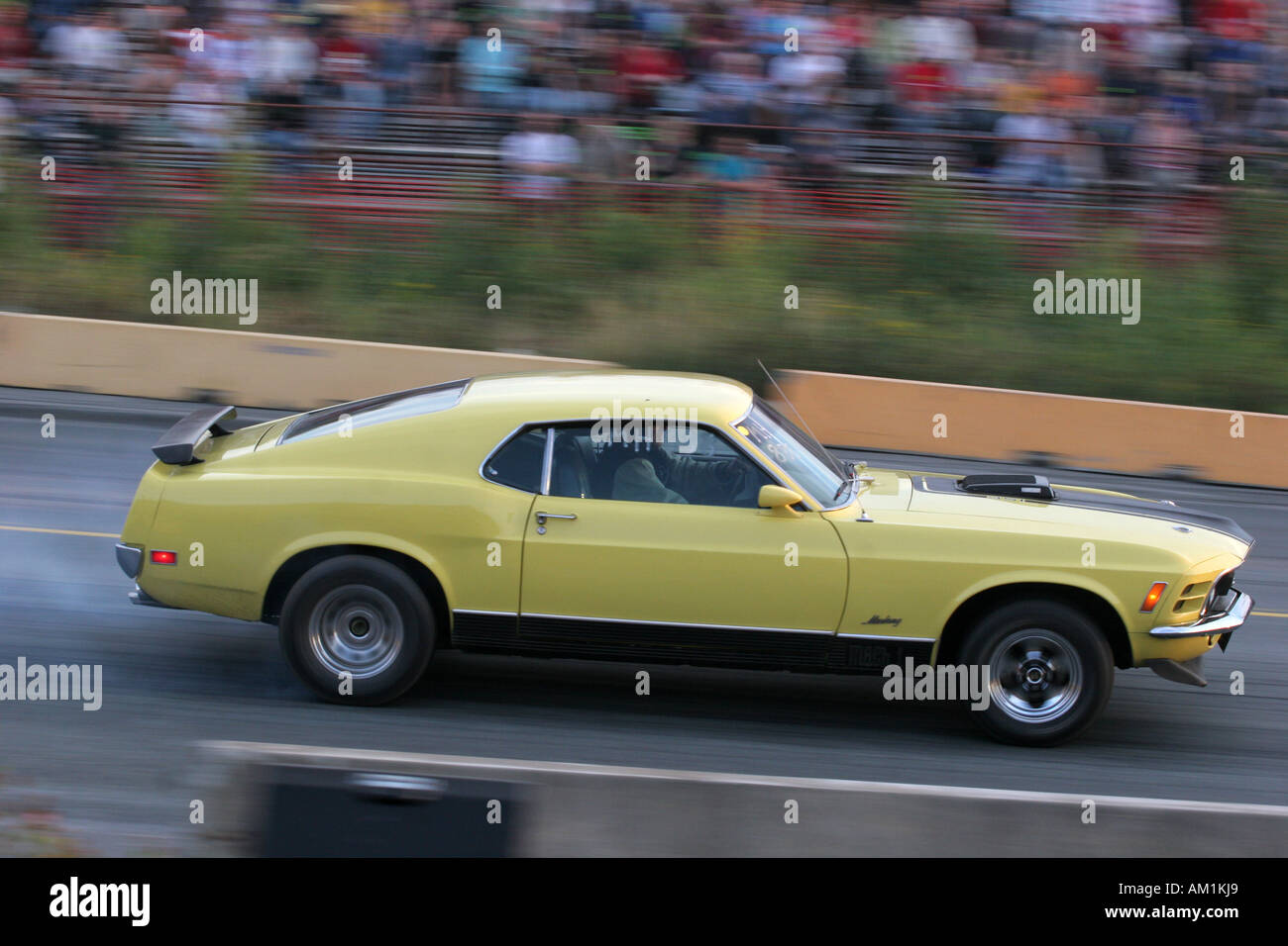 drag race Norway Europe panning high speed Stock Photo - Alamy