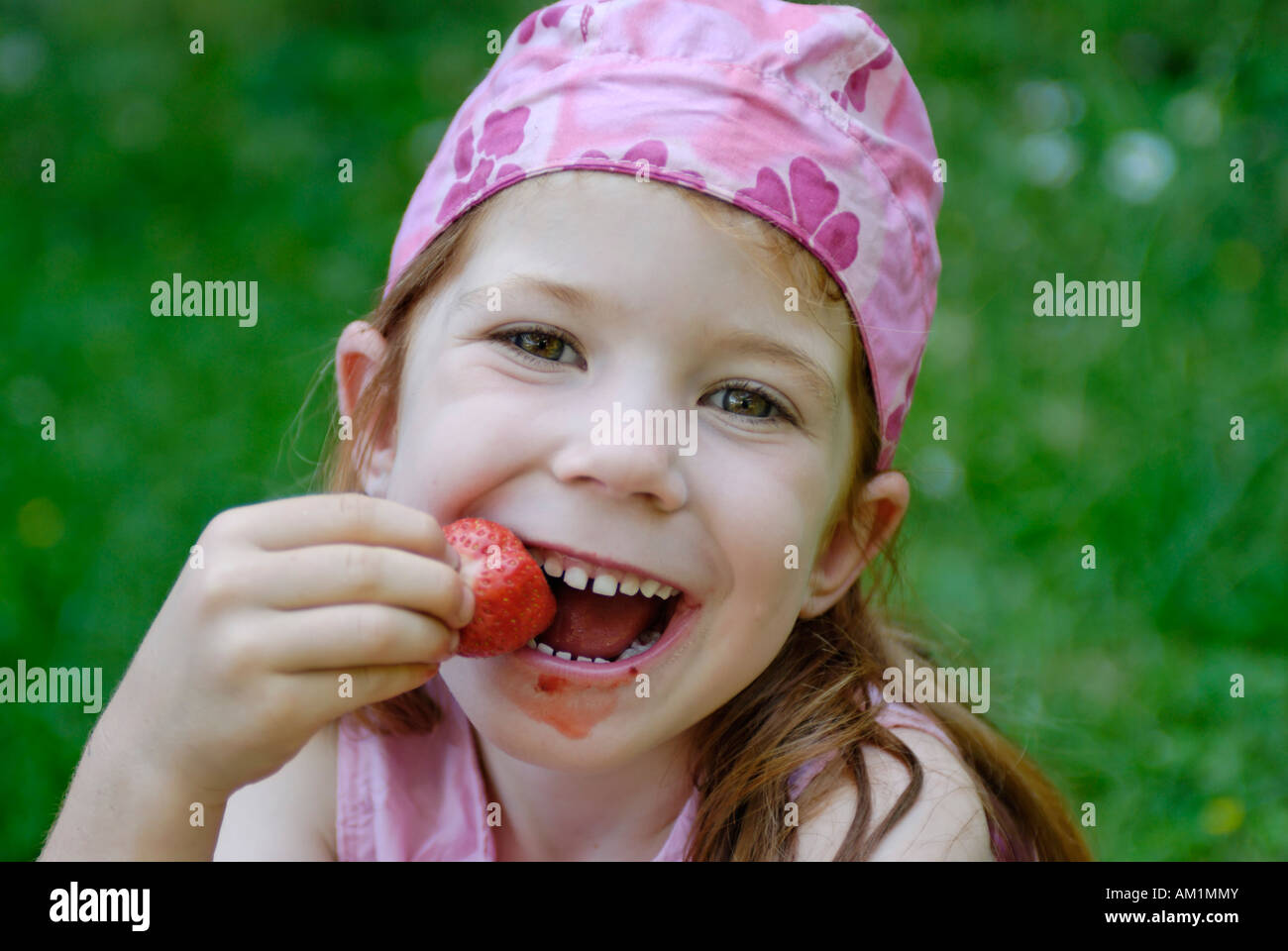 Child eating strawberries Stock Photo - Alamy Child eating strawberries Stock Photo - Alamy