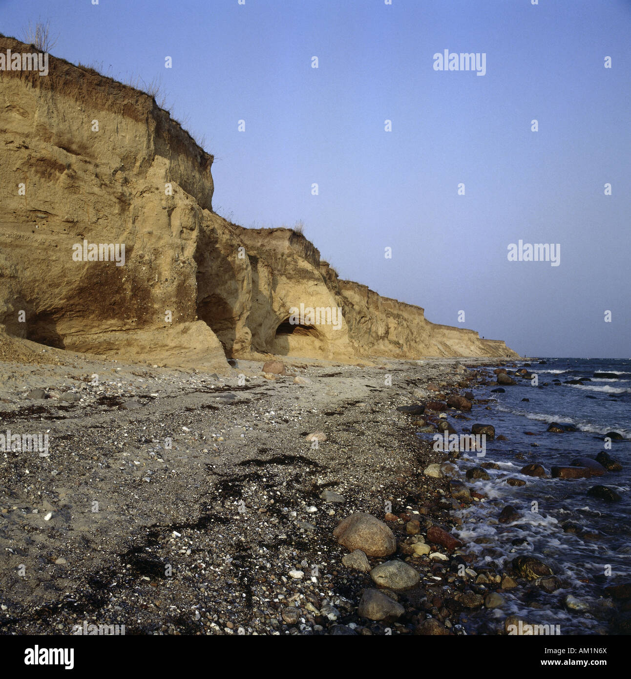 geography / travel, Germany, Schleswig-Holstein, Fehmarn, coasts, cliff ...
