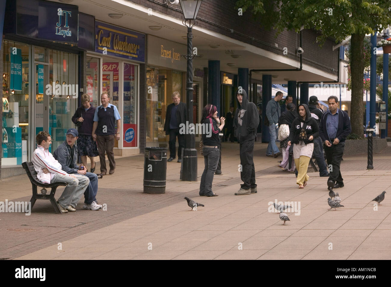 Burnley shopping centre hi-res stock photography and images - Alamy