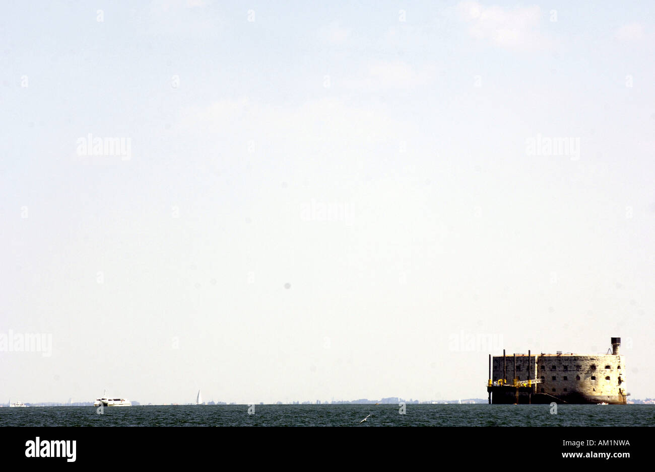 fort boyard sea coast coastal defences fortress water oleron ile de re ...