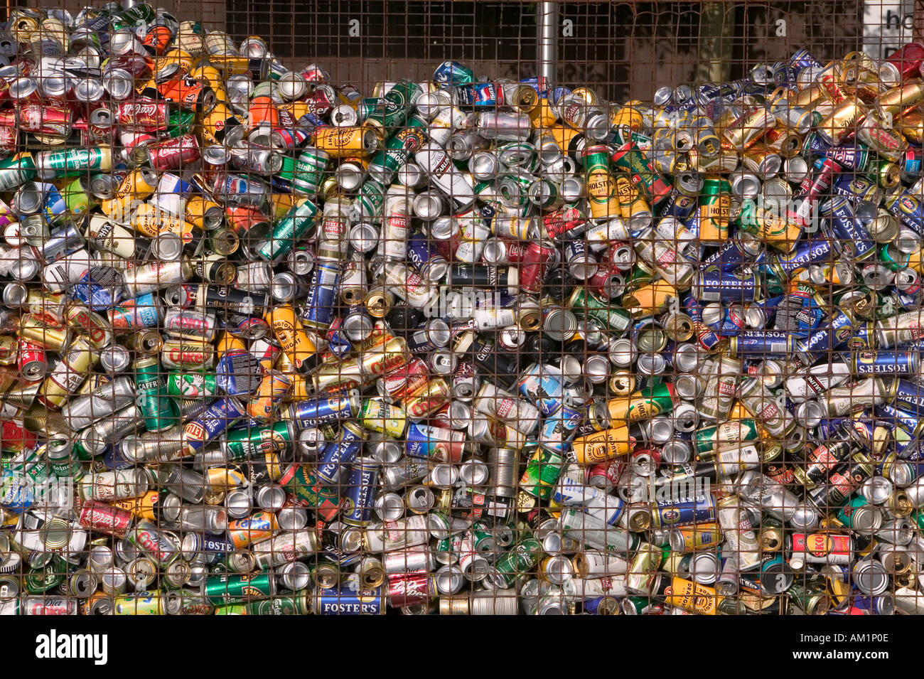 recycling drinks cans Stock Photo - Alamy