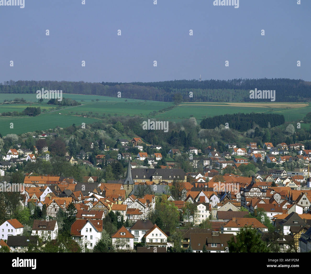 geography / travel, Germany, Hesse, Melsungen, city views, cityscape ...