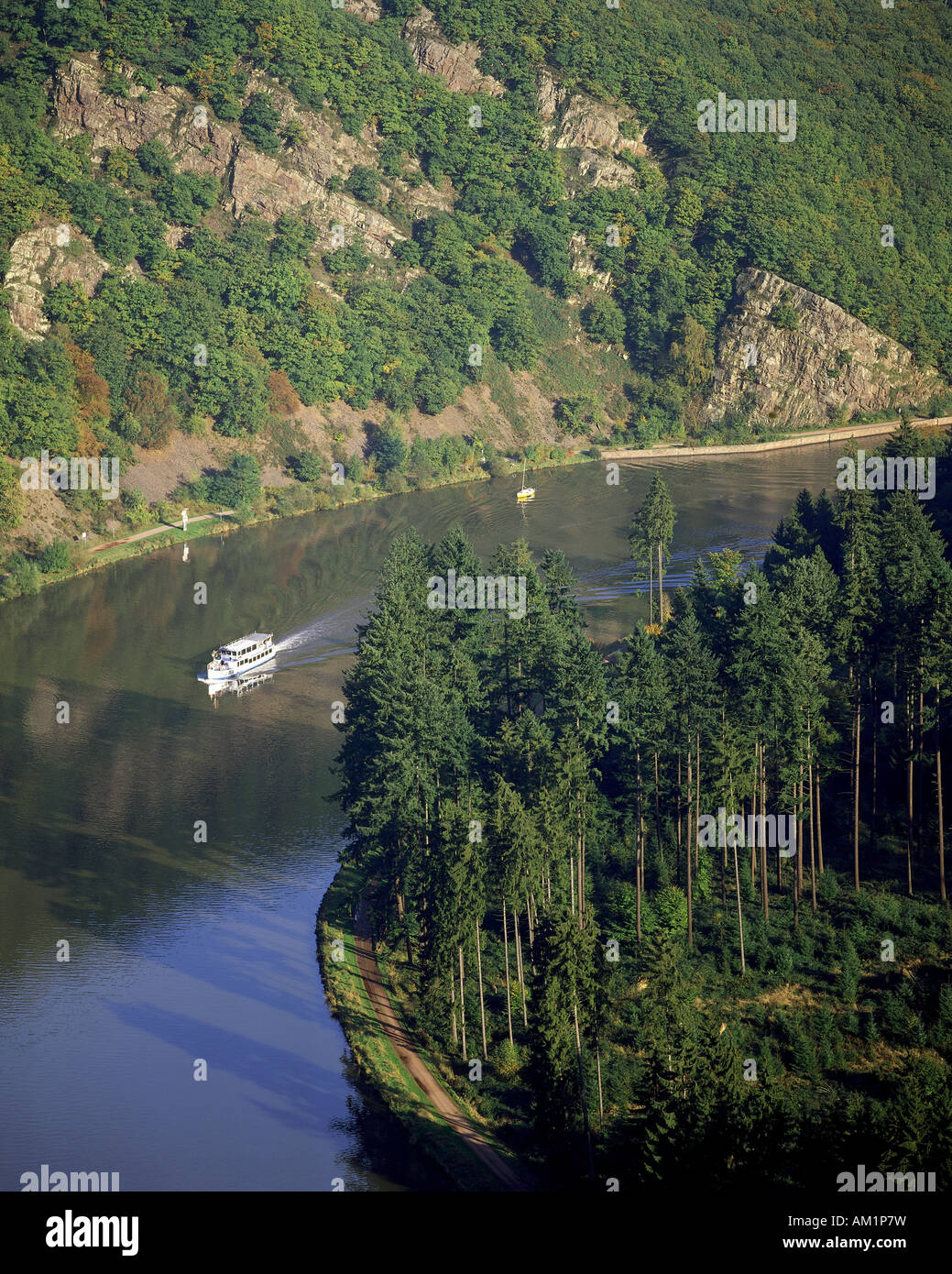 geography / travel, Germany, Saarland, landscapes, great Saar sinuosity ...