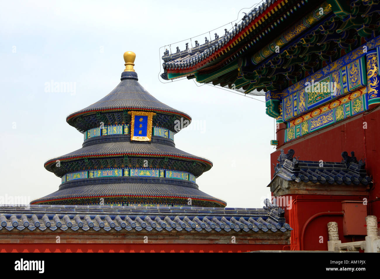 At the Temple of Heaven, Hall of Prayer for Good Harvests, Beijing ...