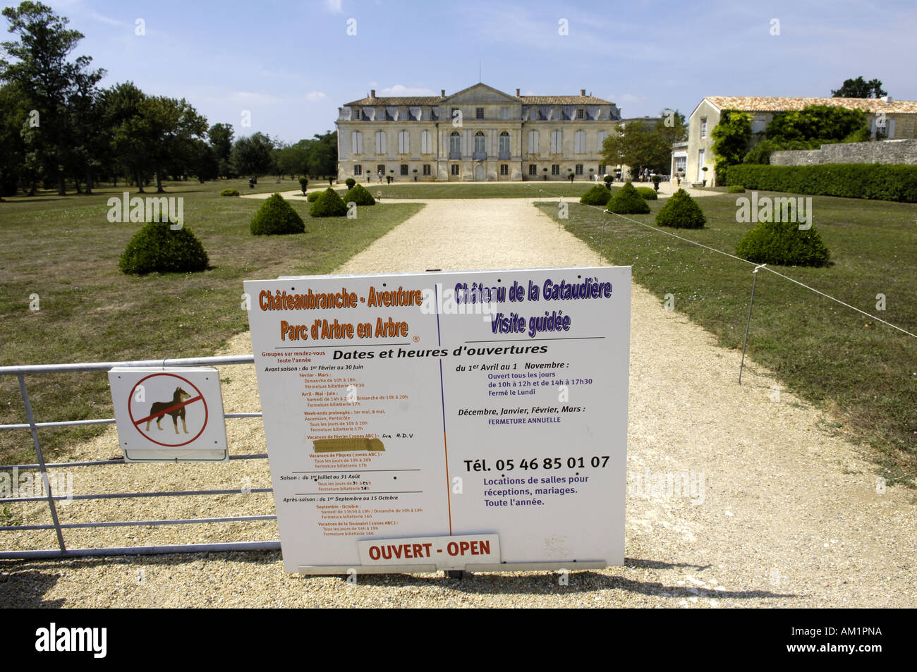 chateau de la gataudiere charente maritime charentais france french ...