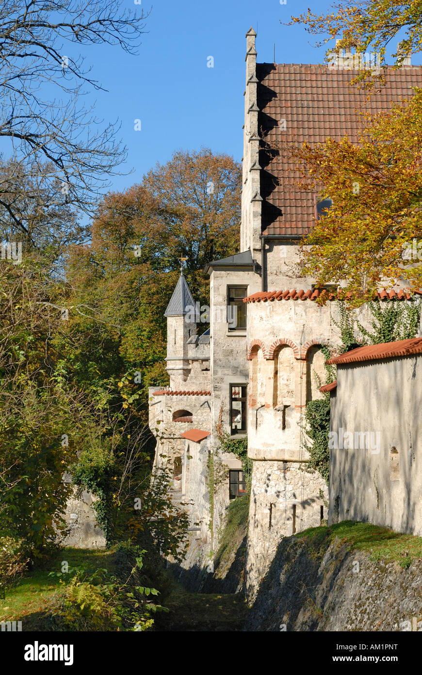 The castle of Lichtenstein - Baden-Wuerttemberg, Germany, Europe Stock ...