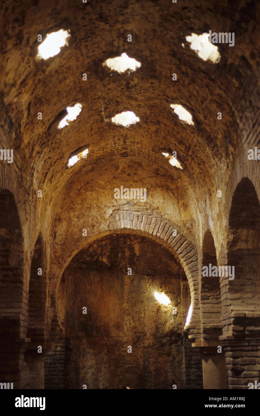 Arab baths RONDA Malaga province Andalusia region Spain Stock Photo - Alamy