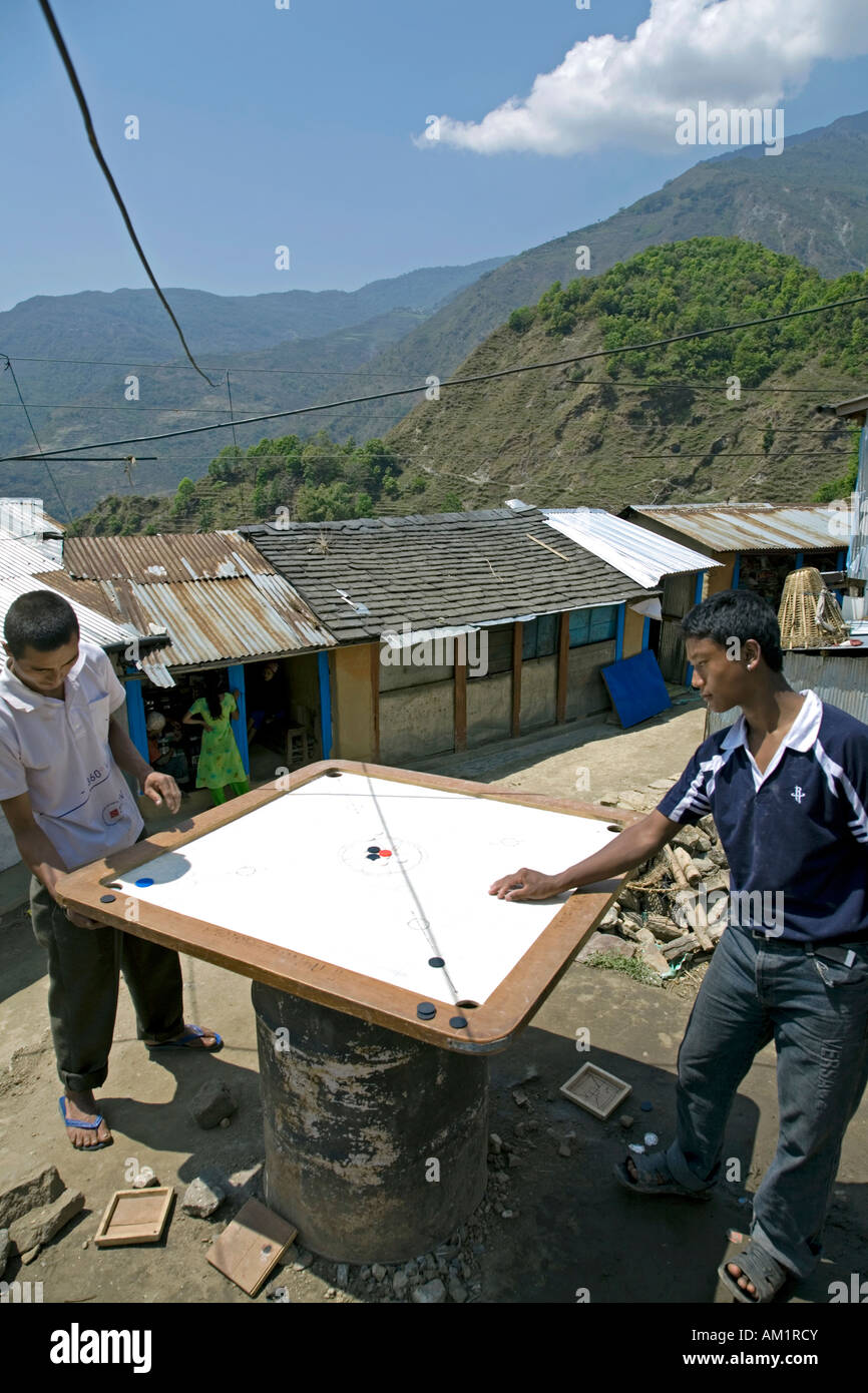 Carrom board man playing game hi-res stock photography and images - Alamy