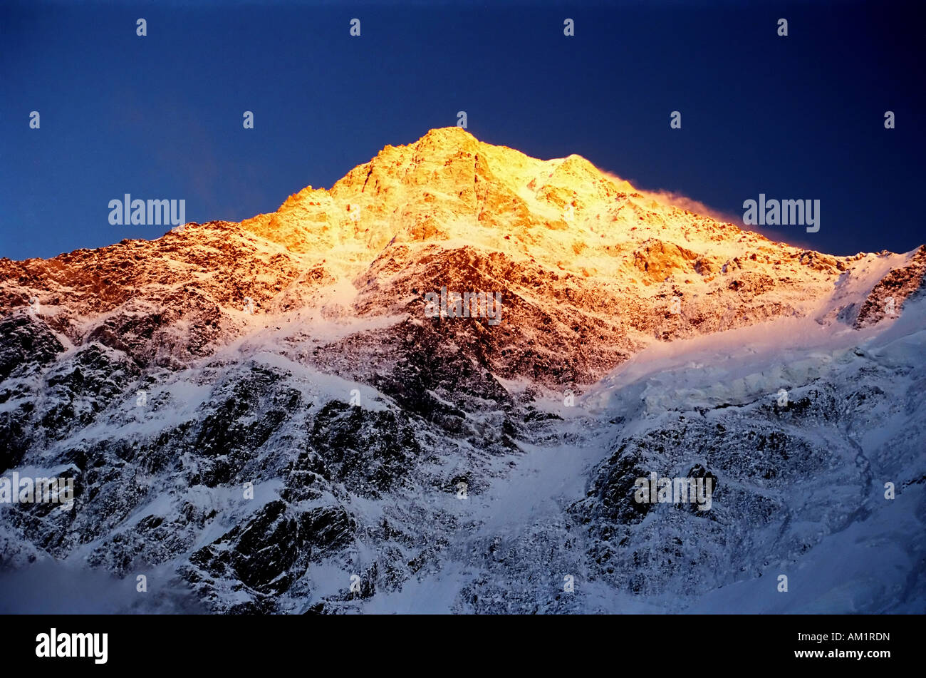 The mountain range Central Tian Shan is located in Kazakhstan Stock ...