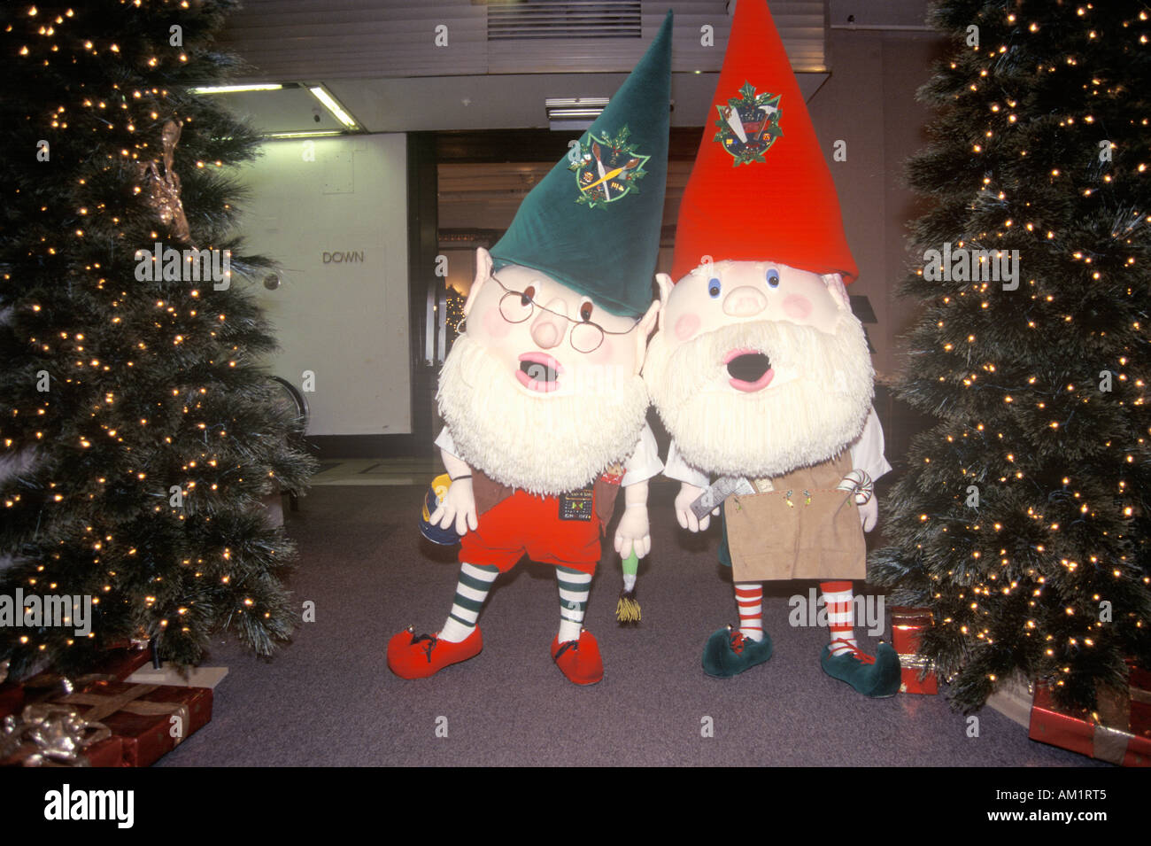 Two Elves Marshall Field s Department Store Chicago Illinois Stock ...