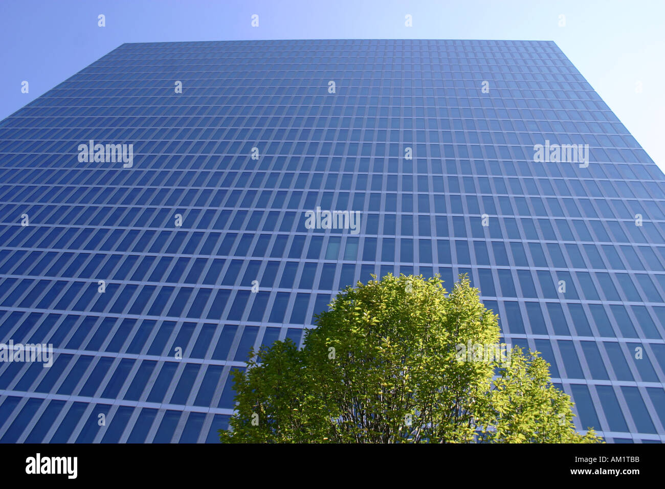 glass front high rise sky scraper Munich Highlight Towers Bavaria ...