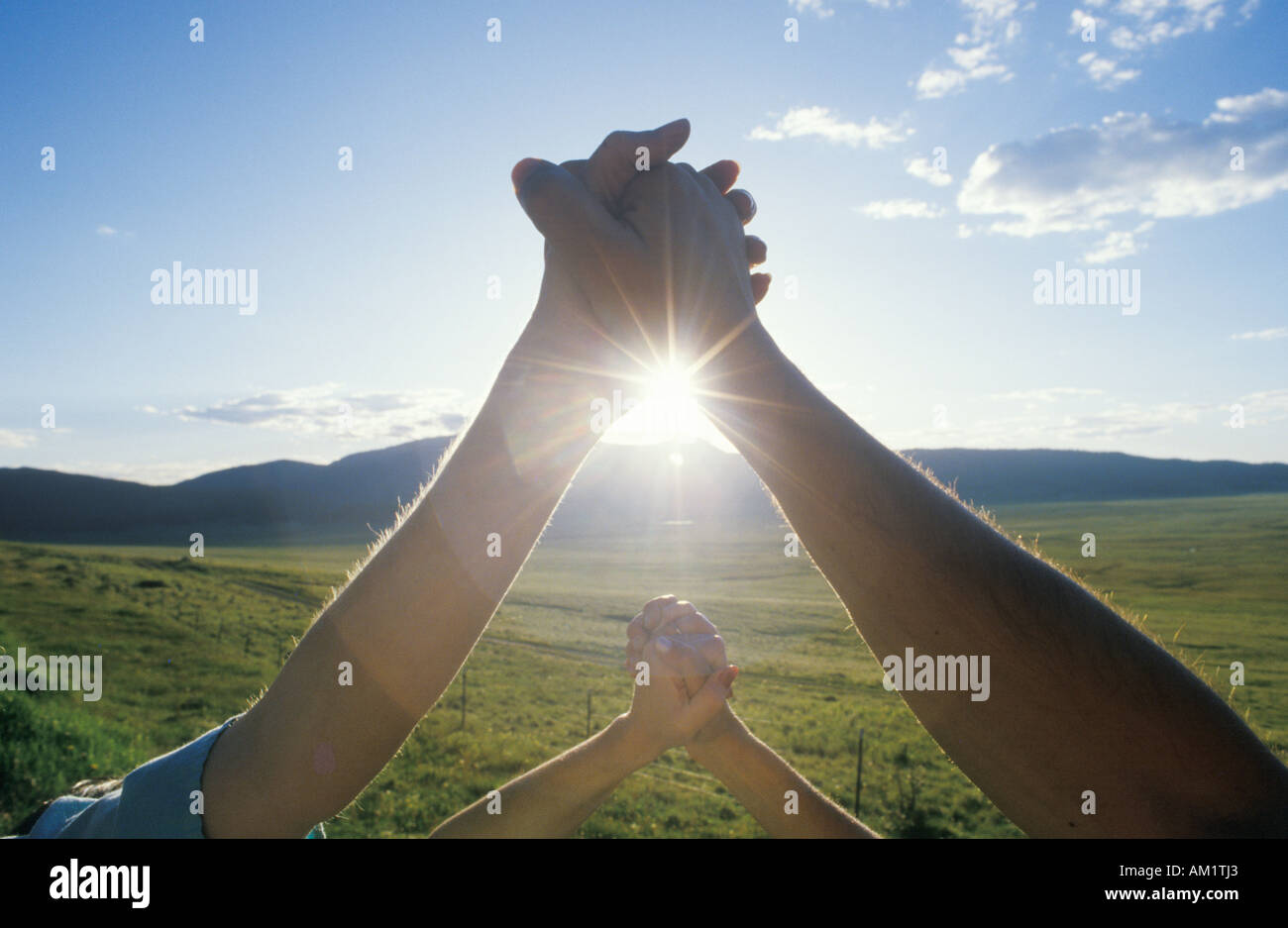 Hands across america hi-res stock photography and images - Alamy